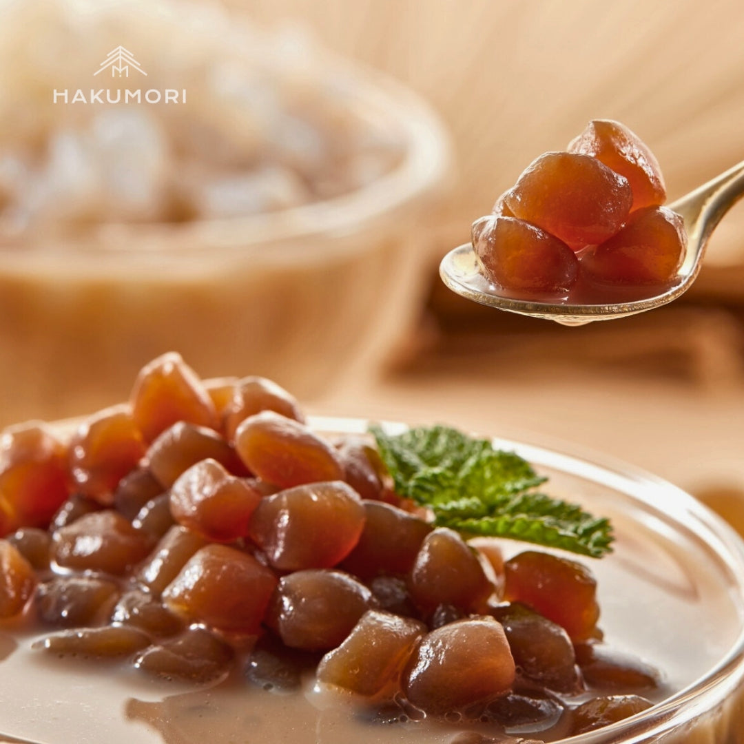 Crystal (Konjac) Pearls - Low-Calorie Boba Alternative | HAKUMORI